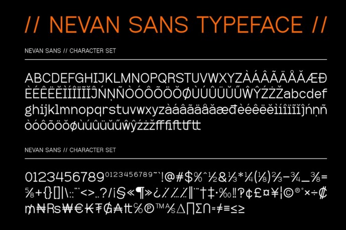 Nevan Font - Free Font
