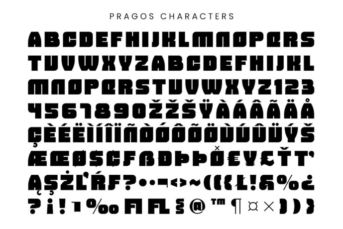 Pragos Font - Free Font