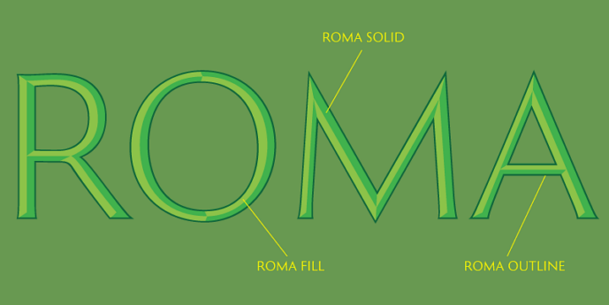 Roma Font Family - Free Font