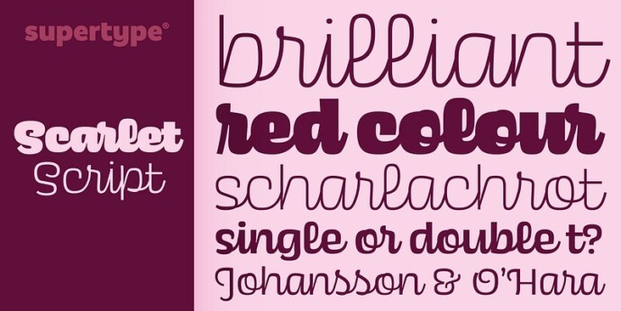 Scarlet Script Font - Free Font