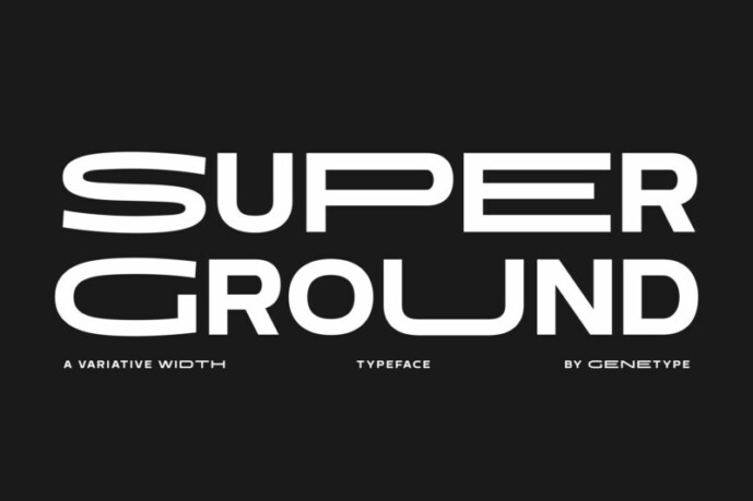 Super Ground Font - Free Font