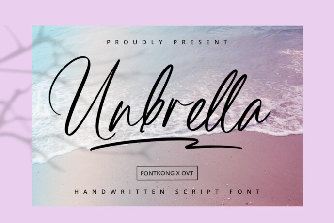Unbrella Font - Free Font