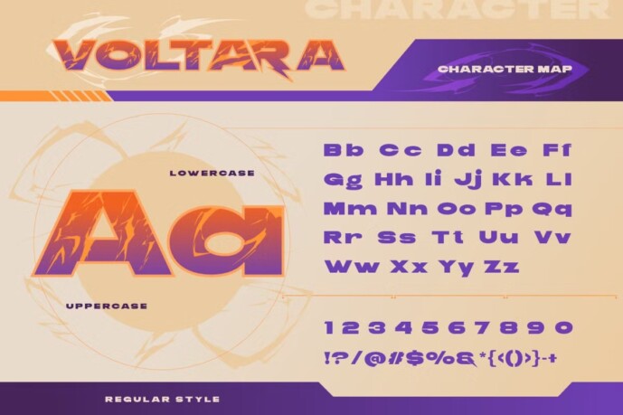 Voltara Font - Free Font