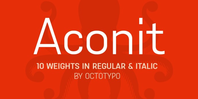 Aconit Font Family - Free Font