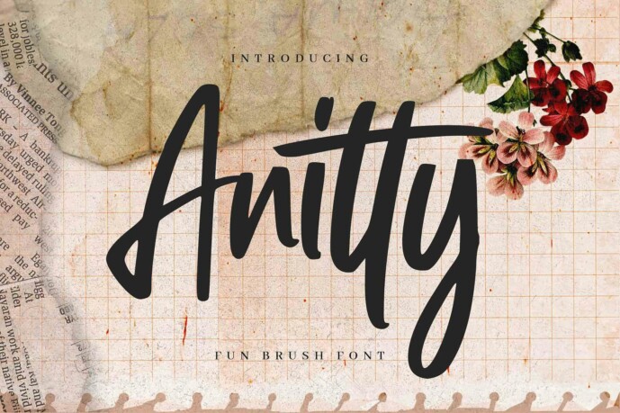 Anitty Font - Free Font