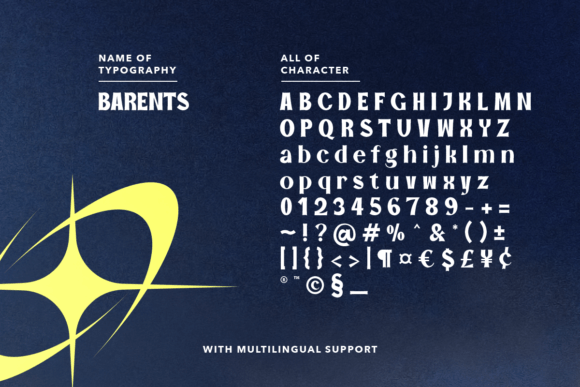Barents Font - Free Font