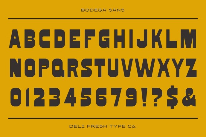 Bodega Font - Free Font