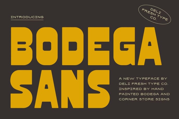 Bodega Font - Free Font