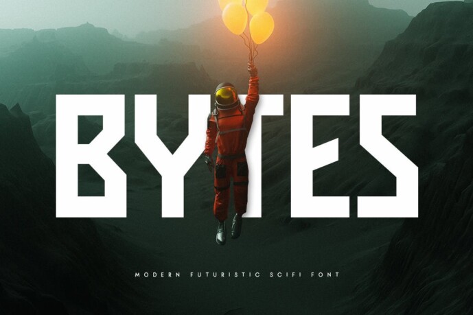 Bytes Font - Free Font