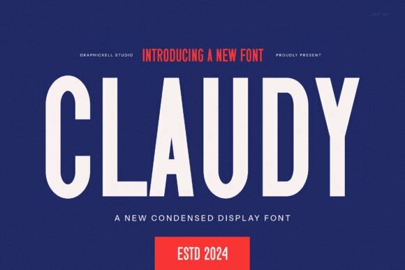 Claudy Font - Free Font