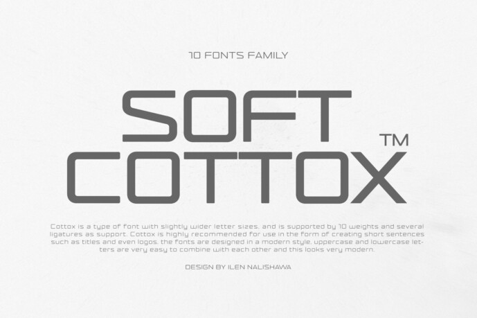 Cottox Soft Font Family - Free Font
