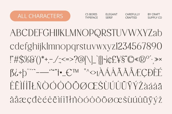 CS Boris Font - Free Font
