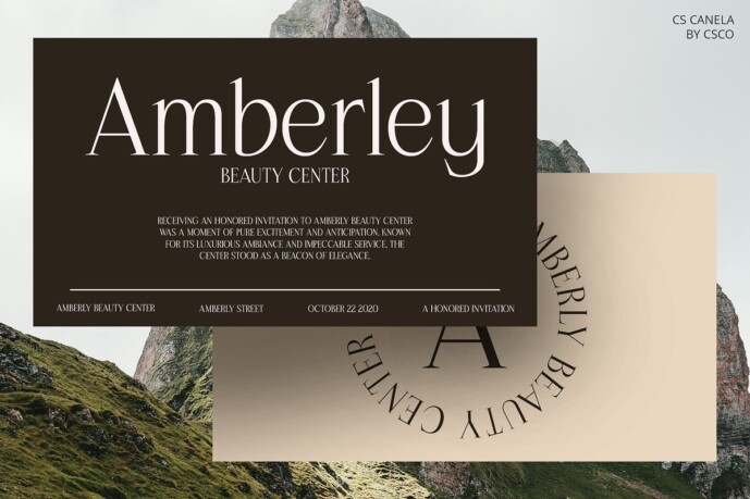 CS Canela Font - Free Font