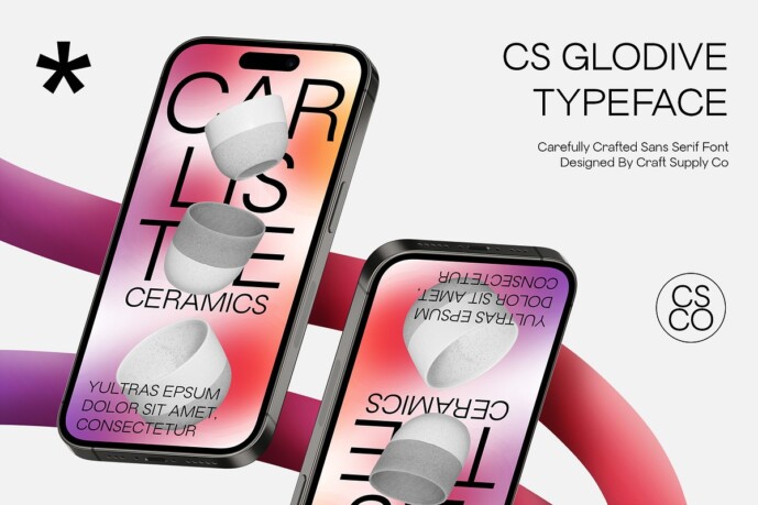 CS Glodive Font - Free Font