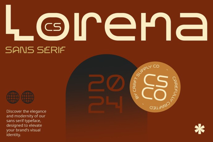 CS Lorena Font - Free Font