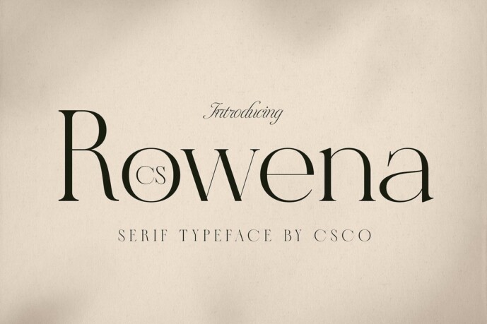 CS Rowena Font - Free Font