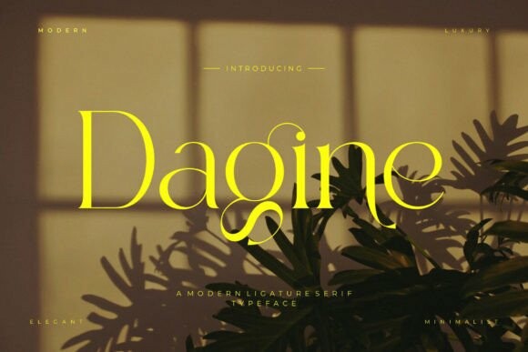 Dagine Font - Free Font