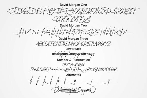 David Morgan Font - Free Font