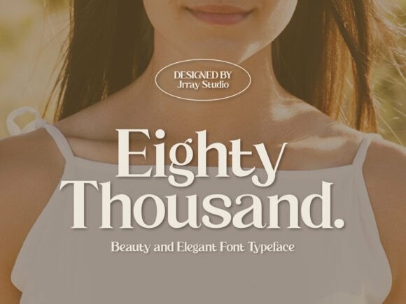 Eighty Thousand Font - Free Font