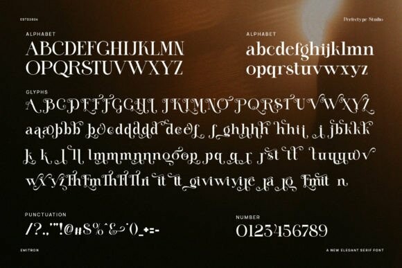 Emitron Font - Free Font