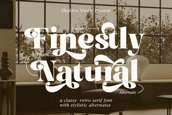 Finestly Natural Font - Free Font