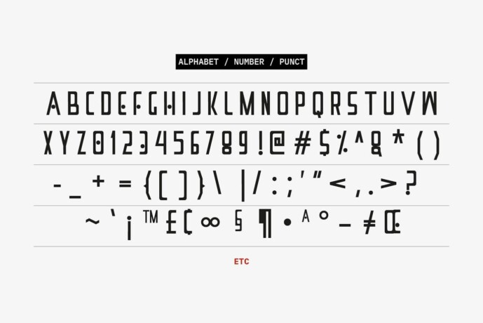 Four Zero Font - Free Font