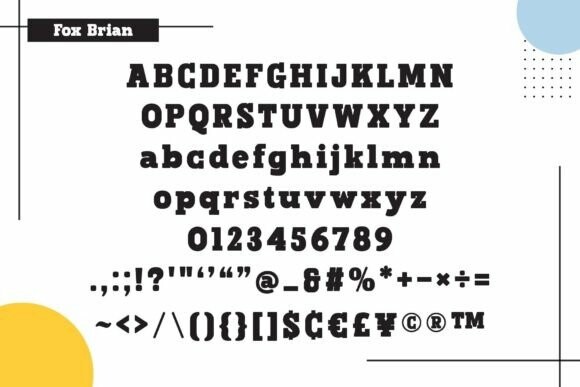 Fox Brian Font - Free Font