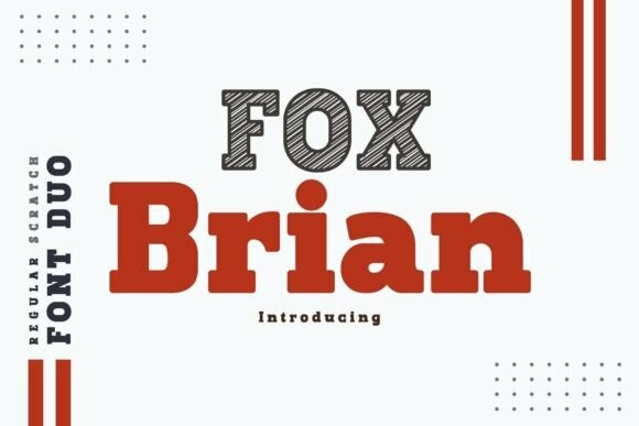 Fox Brian Font - Free Font