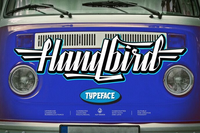 Handbird Font - Free Font