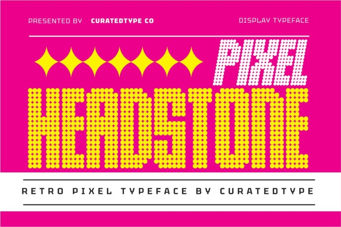 Headston Pixel Font - Free Font