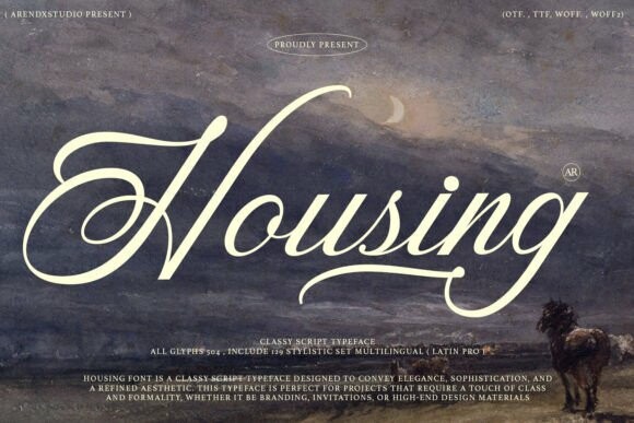 Housing Font - Free Font