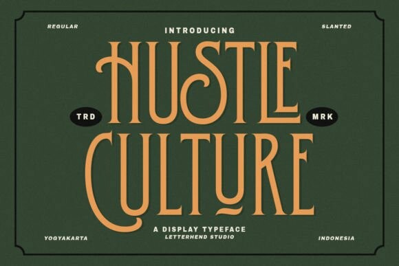 Hustle Culture Font - Free Font