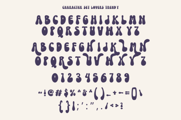 Lovers Trendy Font - Free Font