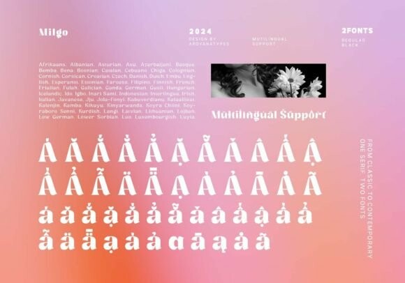 Milgo Font - Free Font