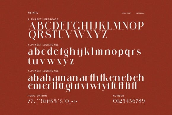 Mondy Font - Free Font