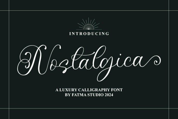 Nostalgica Font - Free Font