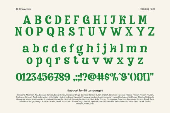 Plancing Font - Free Font