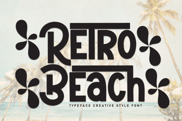 Retro Beach Typeface - Free Font