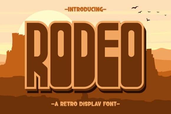 Rodeo Font - Free Font