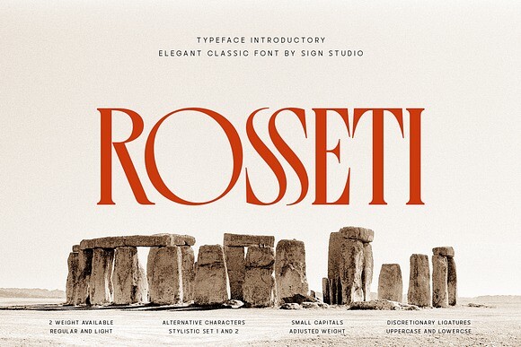 Rosseti Font - Free Font