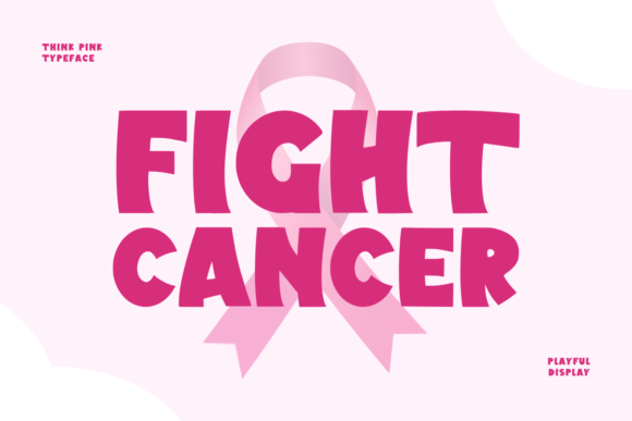 Think Pink Font - Free Font