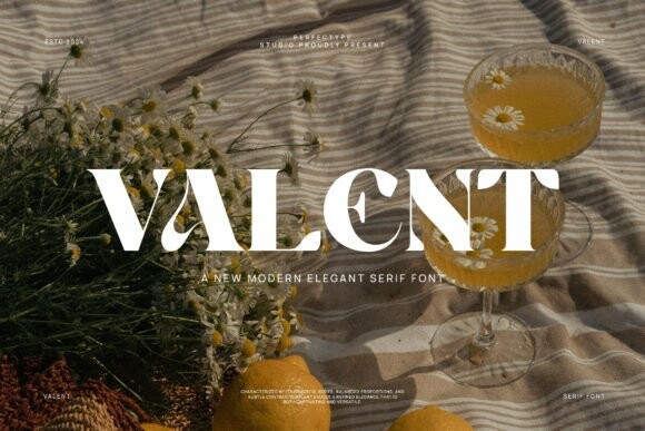 Valent Typeface - Free Font