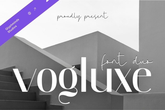 Vogluxe Font Duo - Free Font