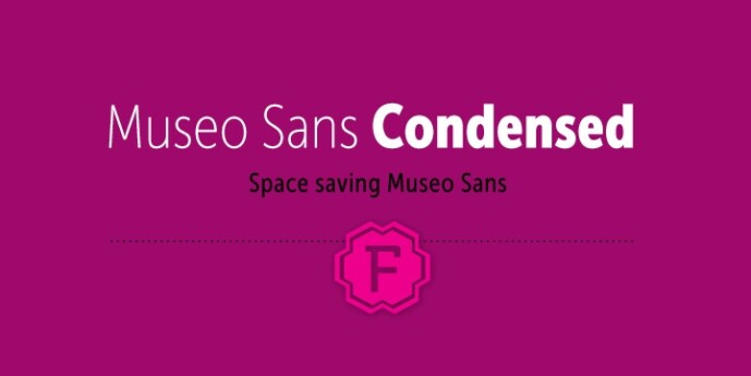 Museo Sans Condensed Font Family - Free Font