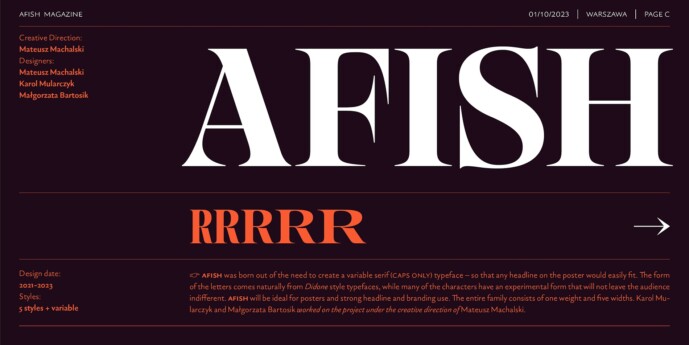 Afish Font Family - Free Font