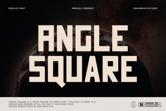 Angle Square Font - Free Font