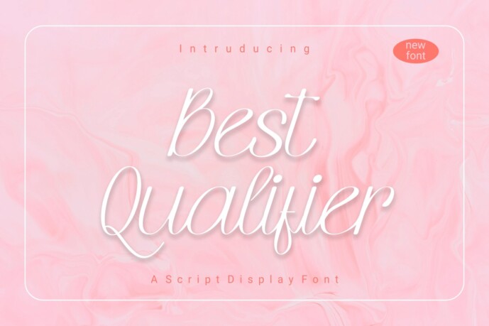 Best Qualifier Font - Free Font