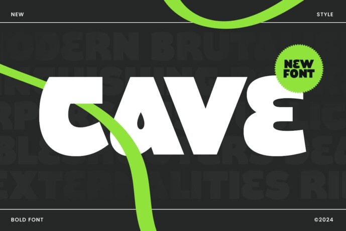 Cave Font - Free Font