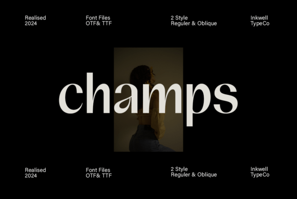Champs Sans Font - Free Font