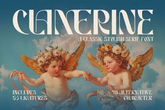 Clamerine Font - Free Font